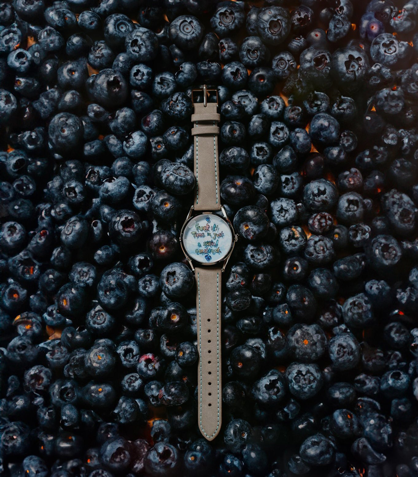 Blueberry Late! | Rebellious watch | Ana Dias X Mr Jones Watches – Mr ...